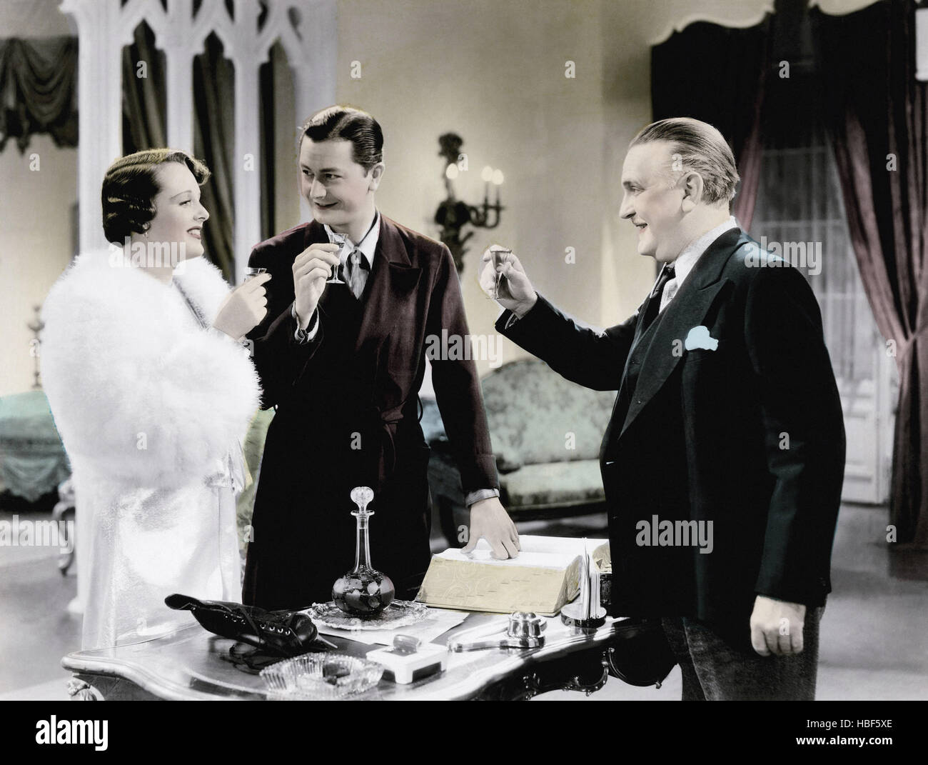 PARADISE FOR THREE, from left: Mary Astor, Robert Young, Frank Morgan ...