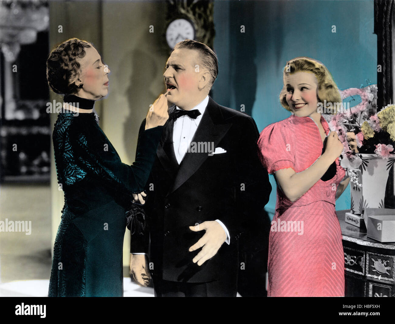 PARADISE FOR THREE, from left: Edna May Oliver, Frank Morgan, Florence ...