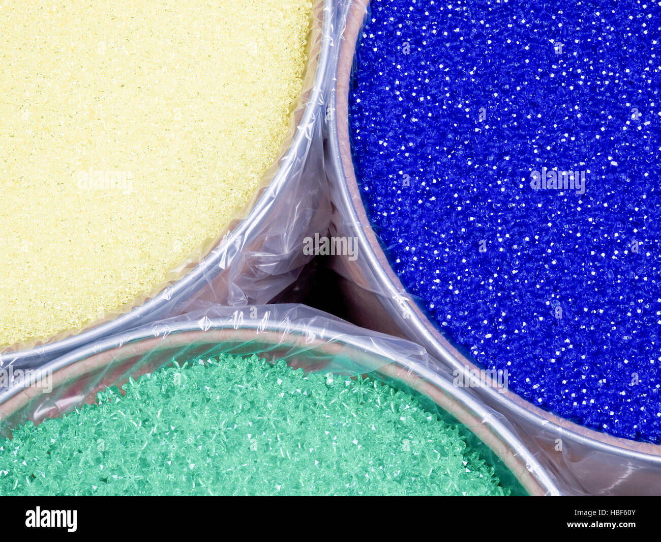 Plastic Colored Beads Stock Photo - Alamy