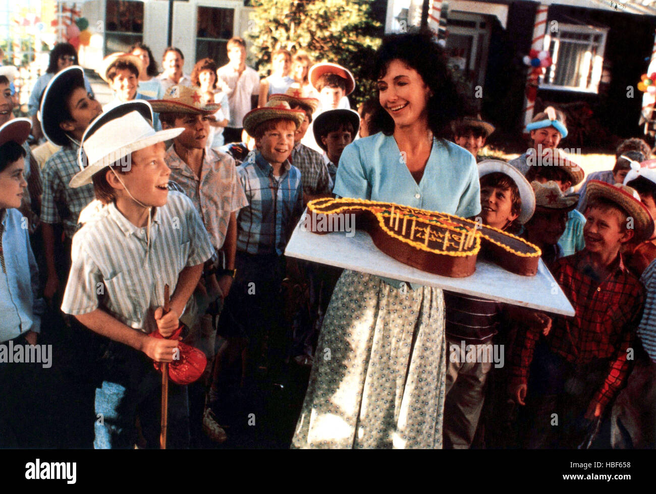 PARENTHOOD, Jasen Fisher (striped shirt), Mary Steenburgen, 1989, (c ...