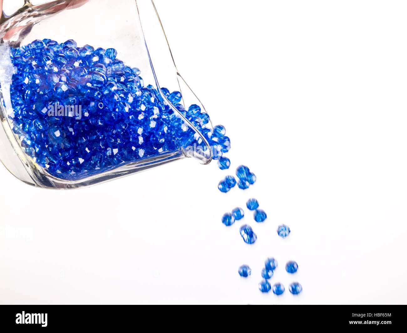 Pouring Plastic Colored Beads Stock Photo - Alamy