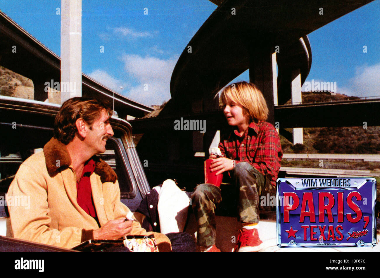 PARIS, TEXAS, Harry Dean Stanton, Hunter Carson, 1984, TM & Copyright ...