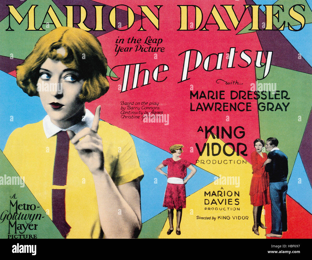 THE PATSY, Marion Davies (left and center), right from left: Jane ...