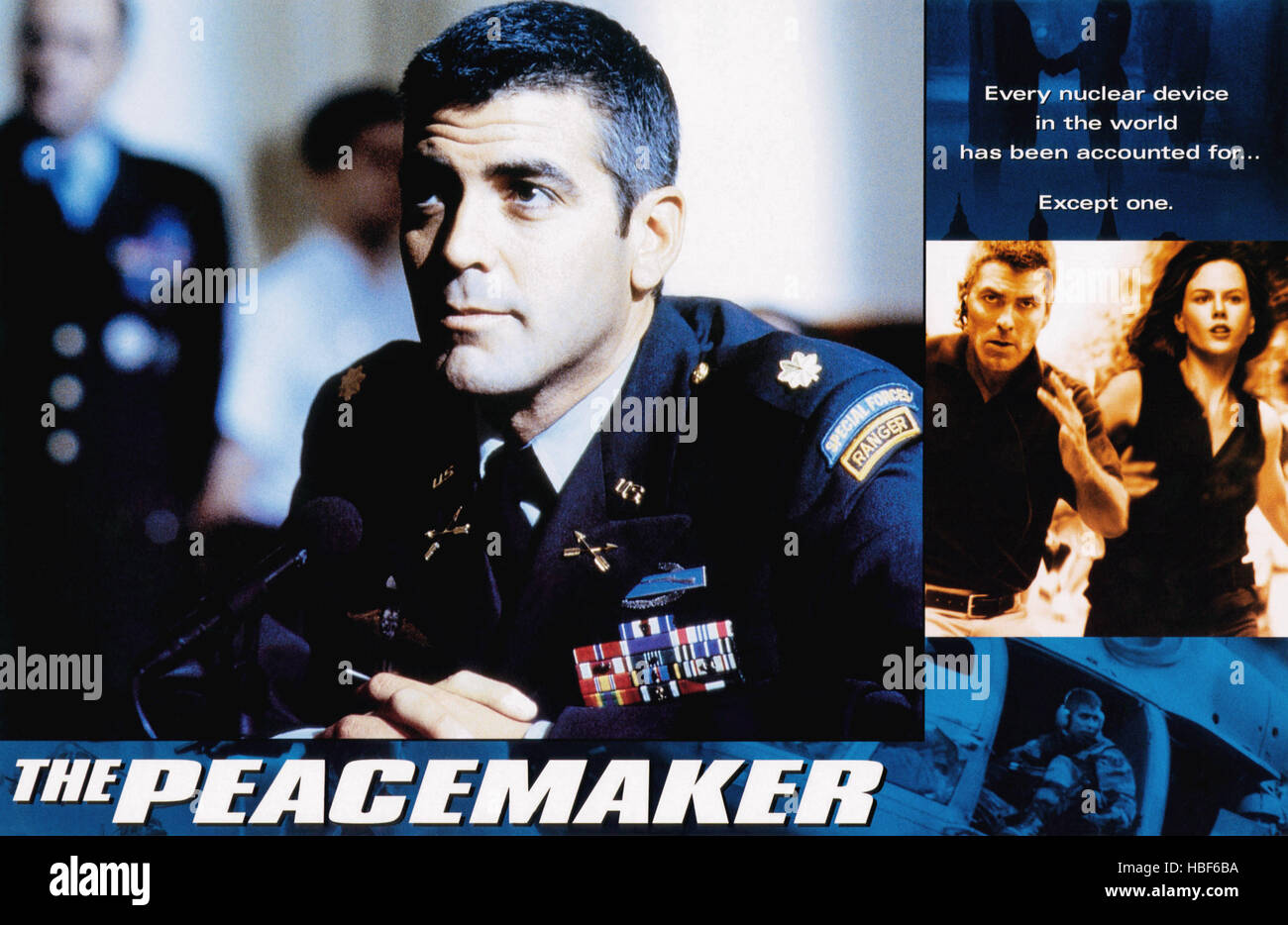 THE PEACEMAKER, George Clooney, right from left: George Clooney, Nicole ...