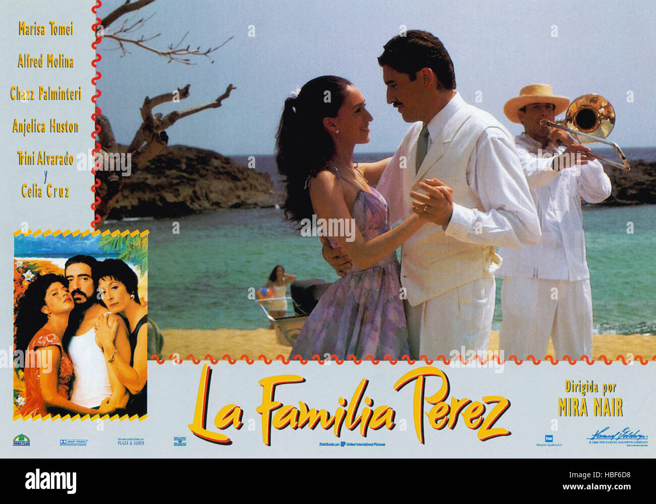 THE PEREZ FAMILY, (aka LA FAMILIA PEREZ), bottom left from left: Marisa Tomei, Alfred Molina ...