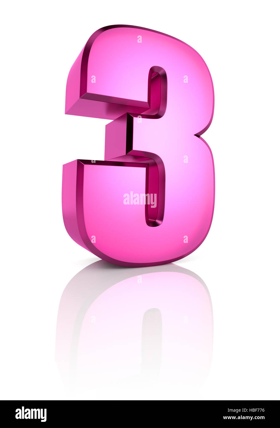 Pink Number 3