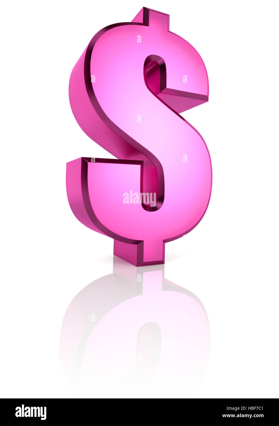 Pink Dollar Sign Clipart