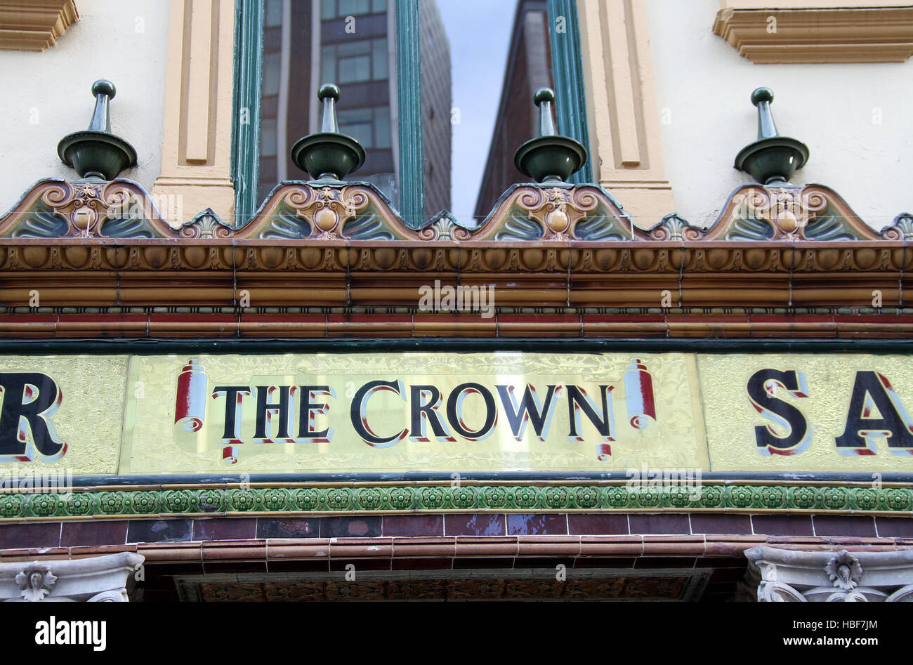 The crown belfast food hi-res stock photography and images - Alamy