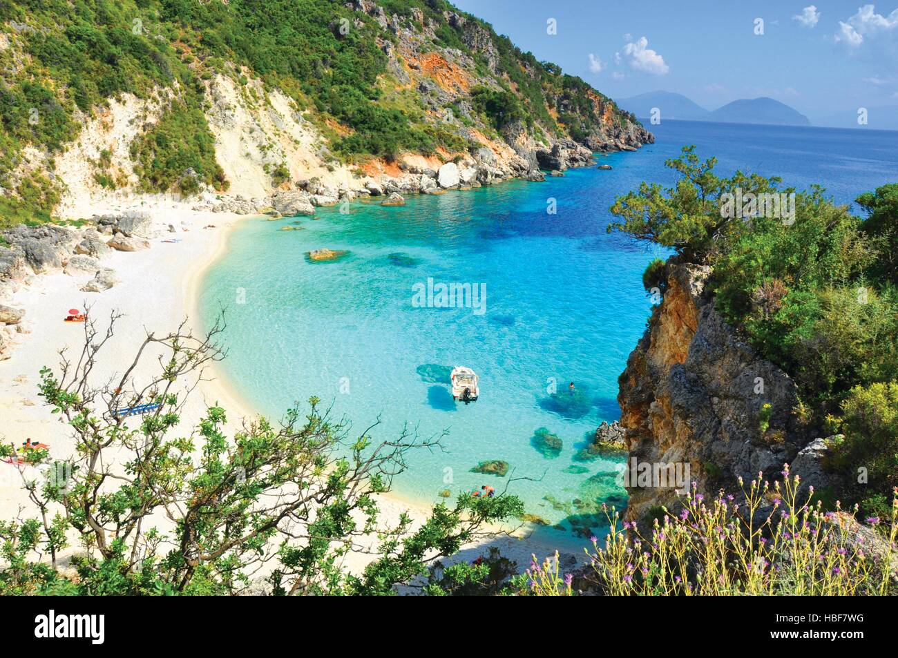 Lefkada view hi-res stock photography and images - Alamy