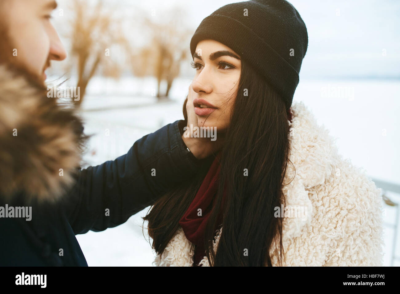 guy and girl in each other's arms Stock Photo - Alamy