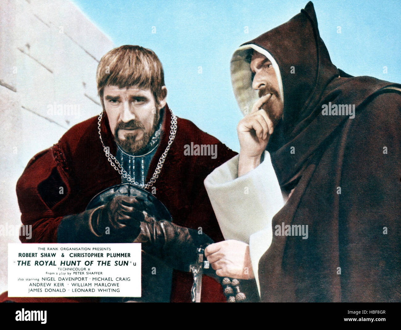 THE ROYAL HUNT OF THE SUN, form left: Michael Craig, Andrew Keir, 1969 ...