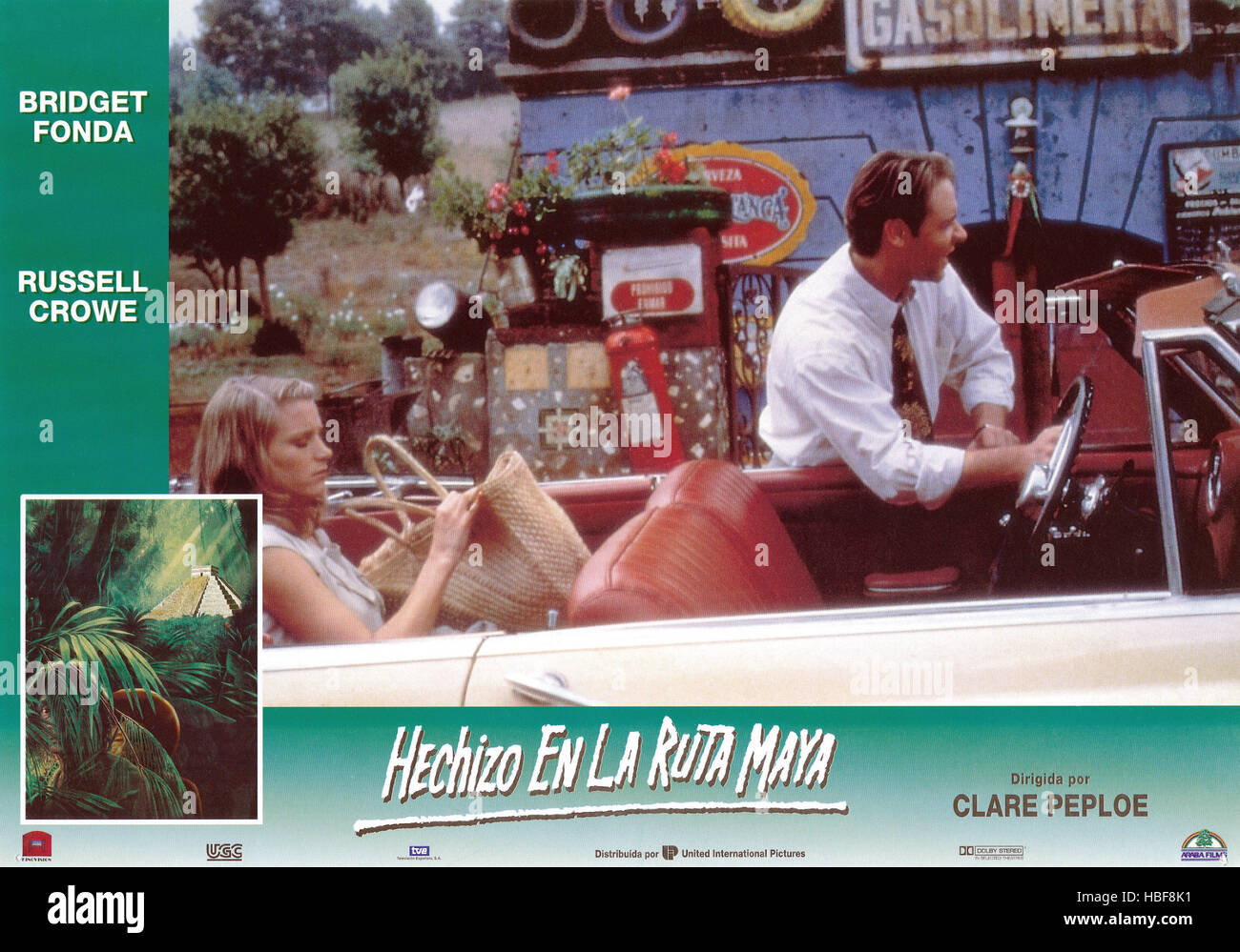 ROUGH MAGIC, (aka HECHIZO EN LA RUTA MAYA), from left: Bridget Fonda ...