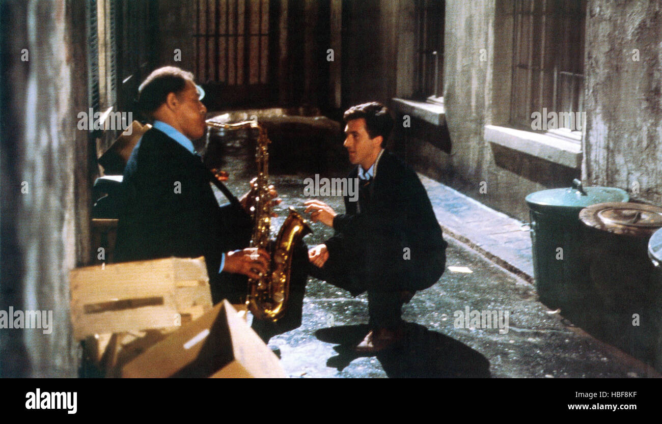 'ROUND MIDNIGHT, from left: Dexter Gorodn, Francois Cluzet, 1986 ...