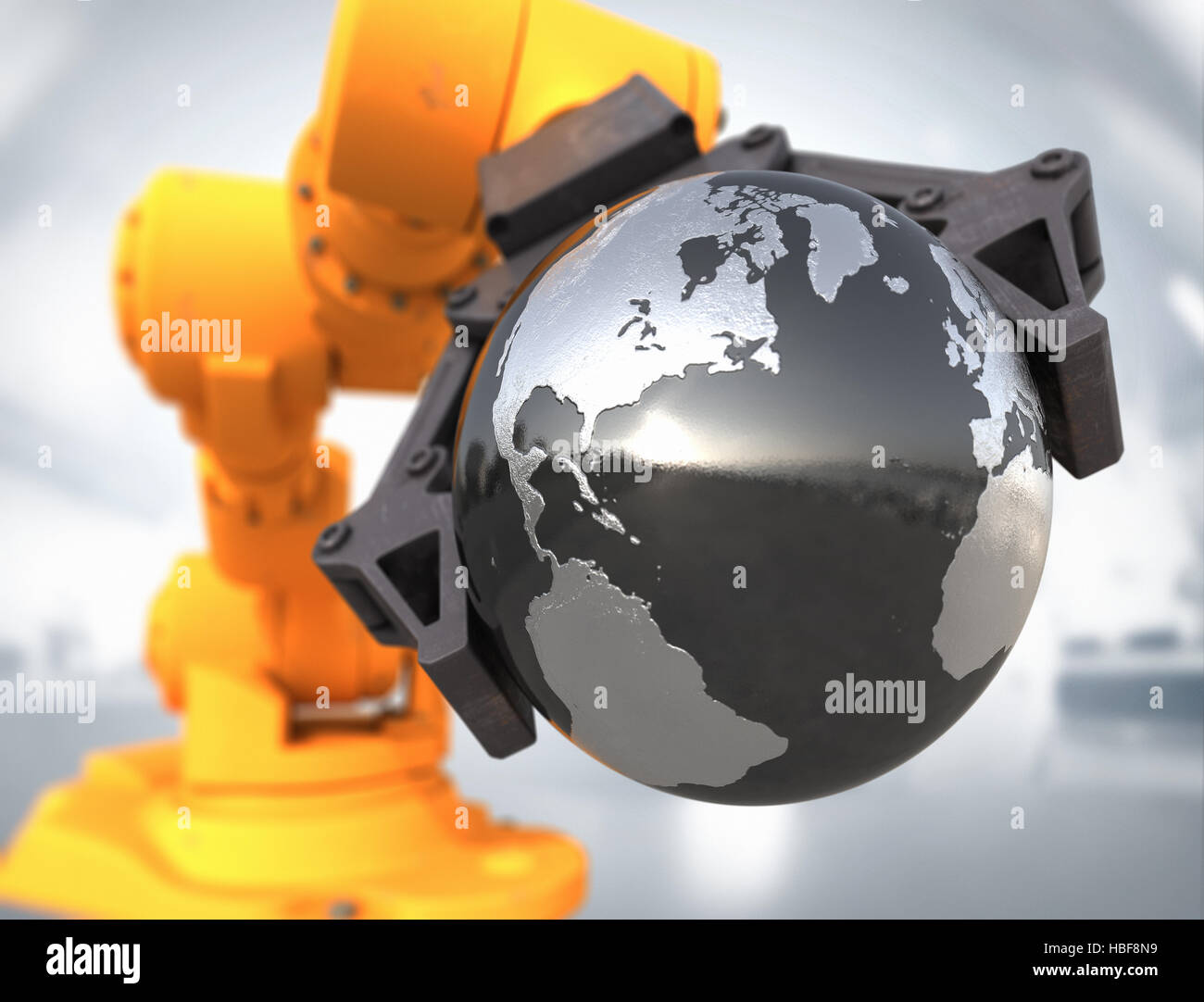 High technology world Stock Photo - Alamy
