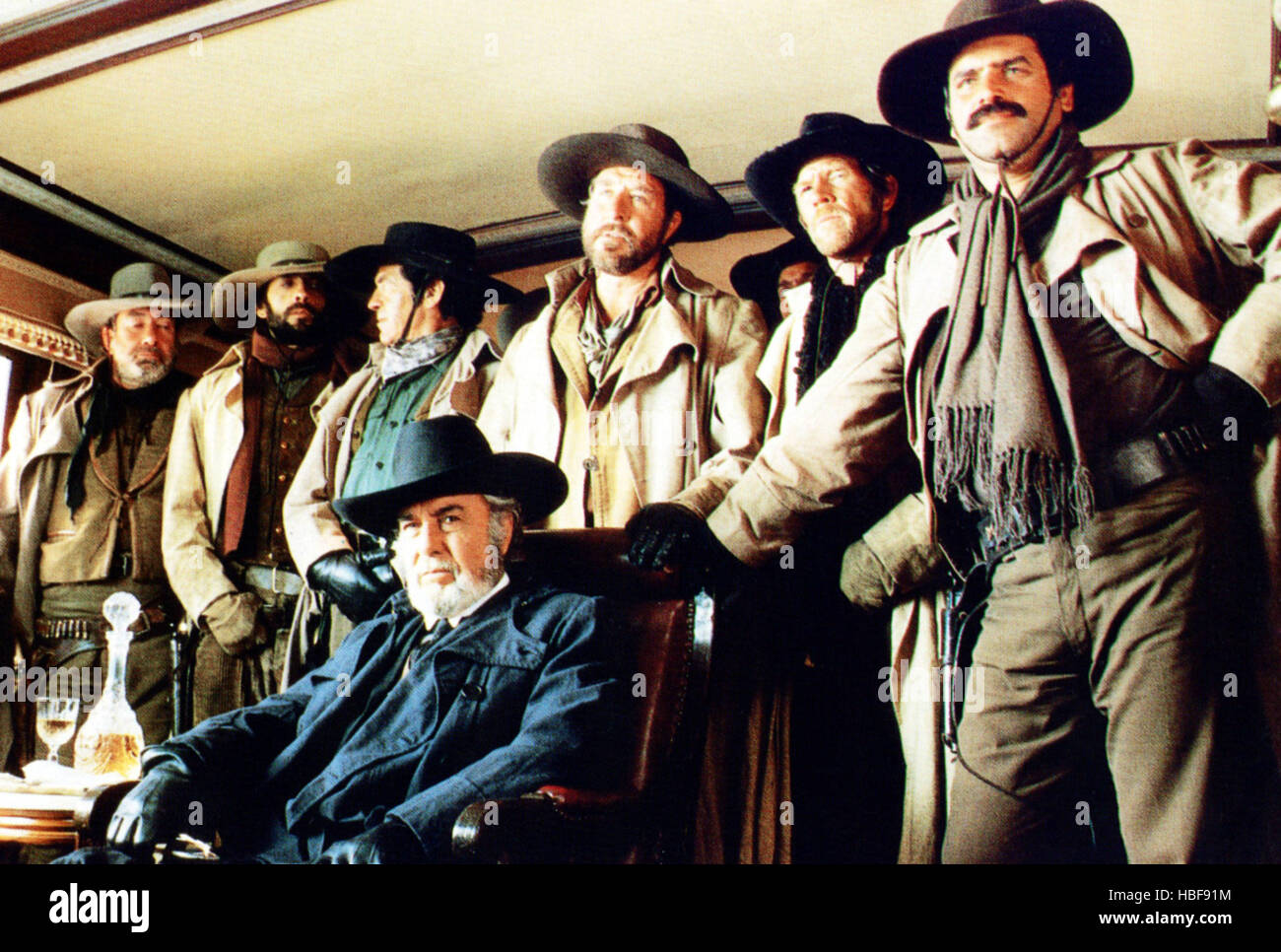 RUSTLER'S RHAPSODY, Fernando Rey (seated), 1985, © Paramount/courtesy ...