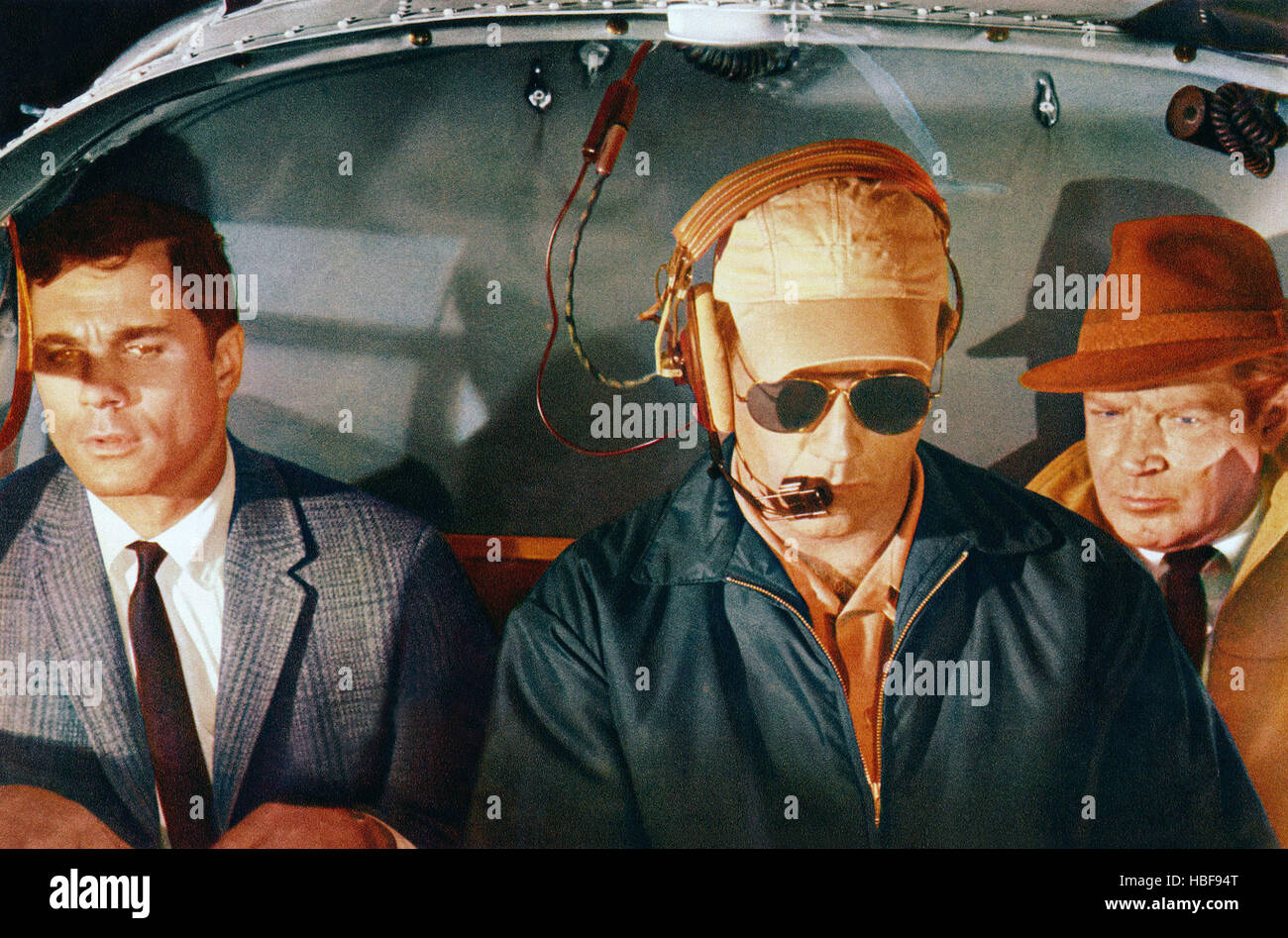 THE SATAN BUG, from left: George Maharis, Michael Barrier, Richard ...