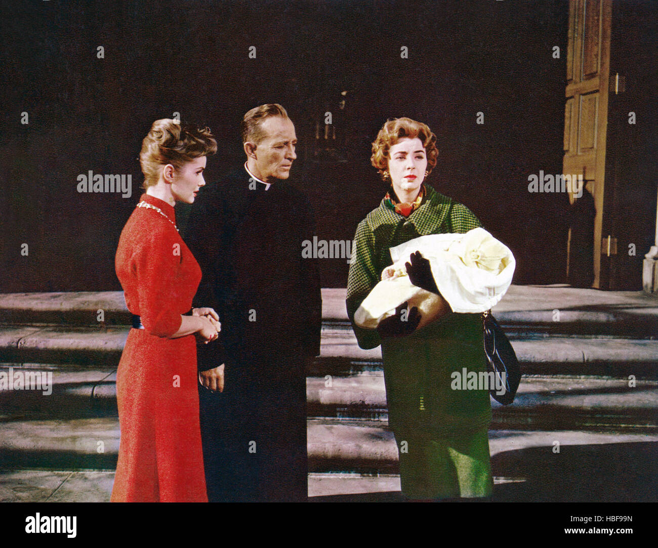 SAY ONE FOR ME, from left: Debbie Reynolds, Bing Crosby, Alena Murray ...