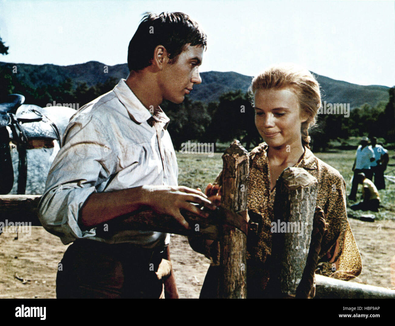 SAVAGE SAM, from left, Tommy Kirk, Marta Kristen, 1963 Stock Photo - Alamy