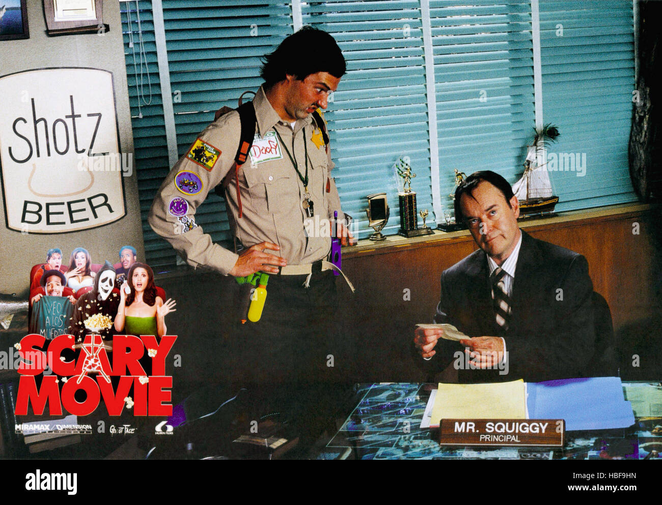 SCARY MOVIE, Dave Sheridan (standing), David L. Lander (seated), bottom ...