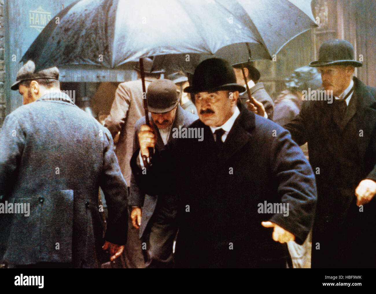 THE SECRET AGENT, Bob Hoskins (front with umbrella), 1996, TM & © 20th ...