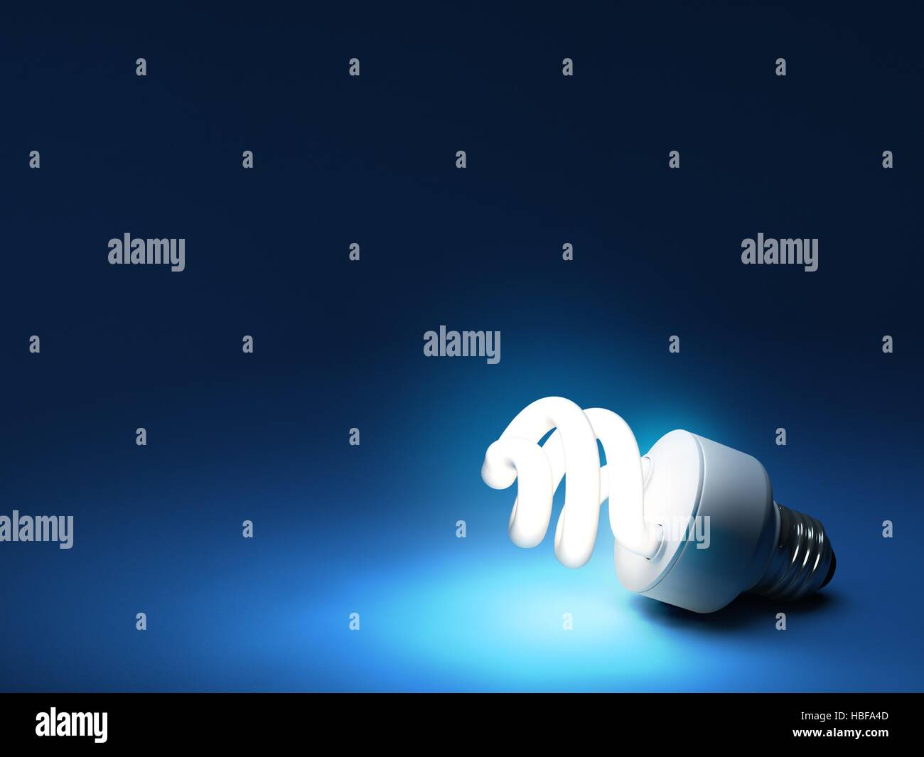 compact fluorescent lamp Stock Photo - Alamy
