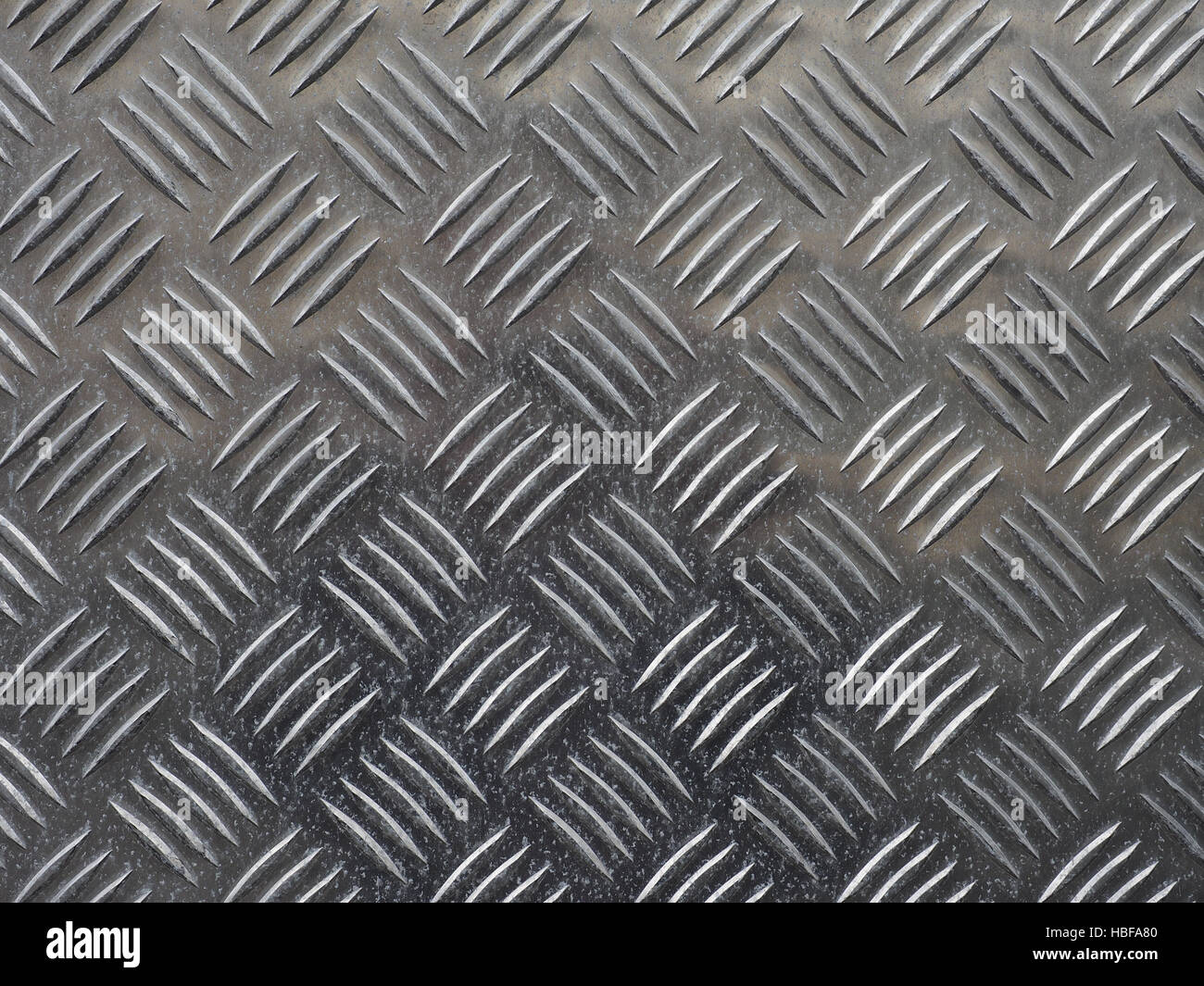 Grey steel diamond plate background Stock Photo - Alamy