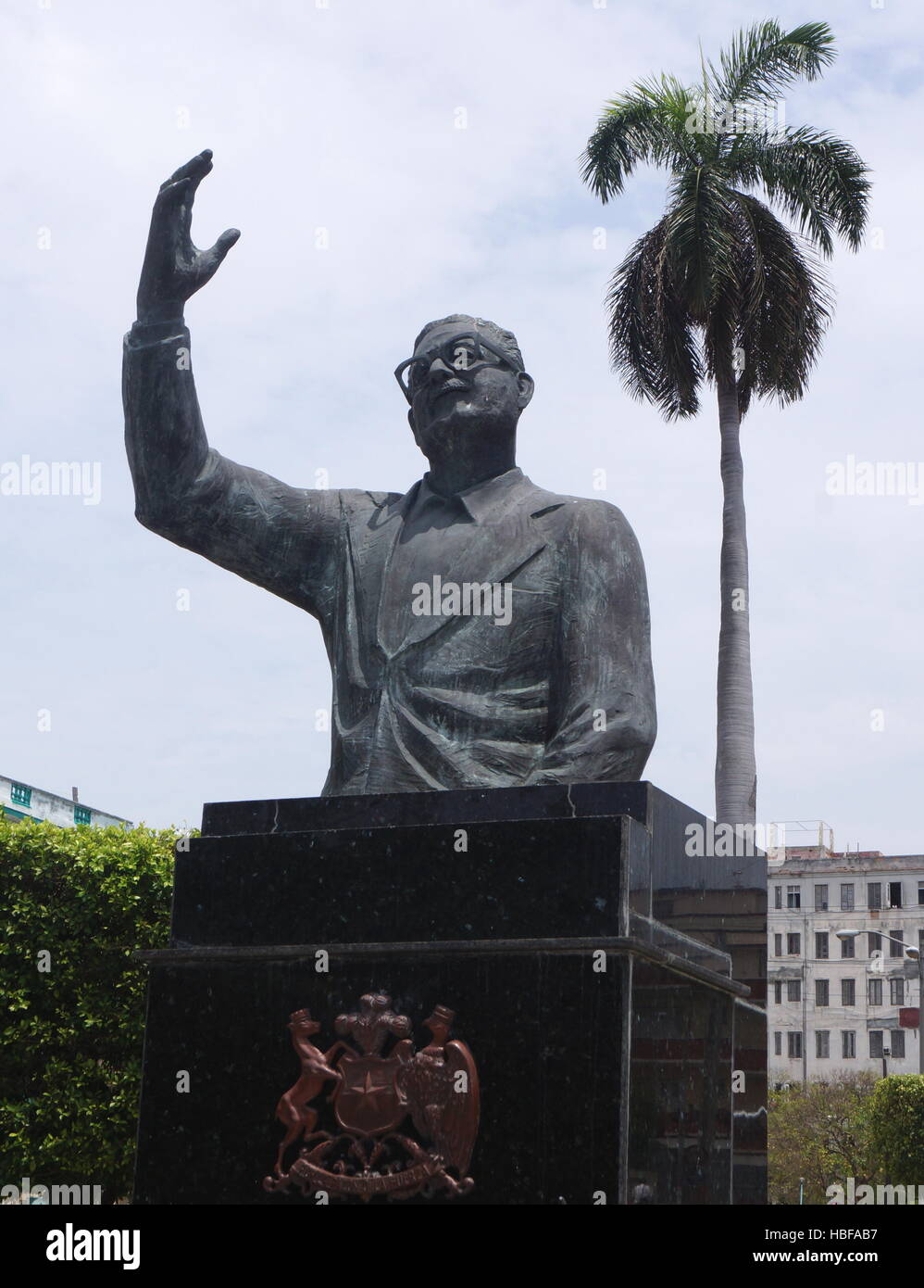 Salvador Allende,former President of Chile Stock Photo - Alamy