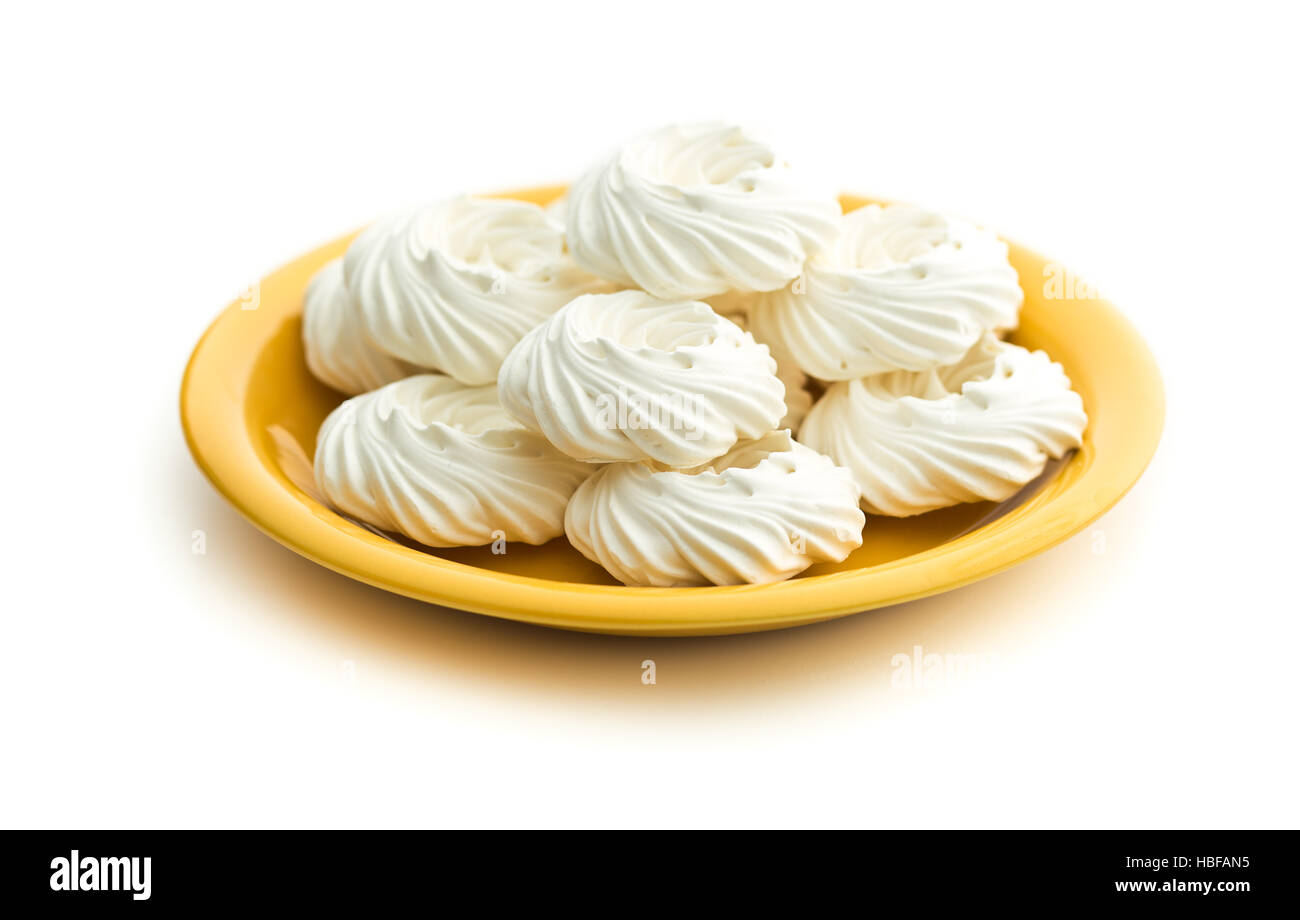 Meringue plate hi-res stock photography and images - Alamy