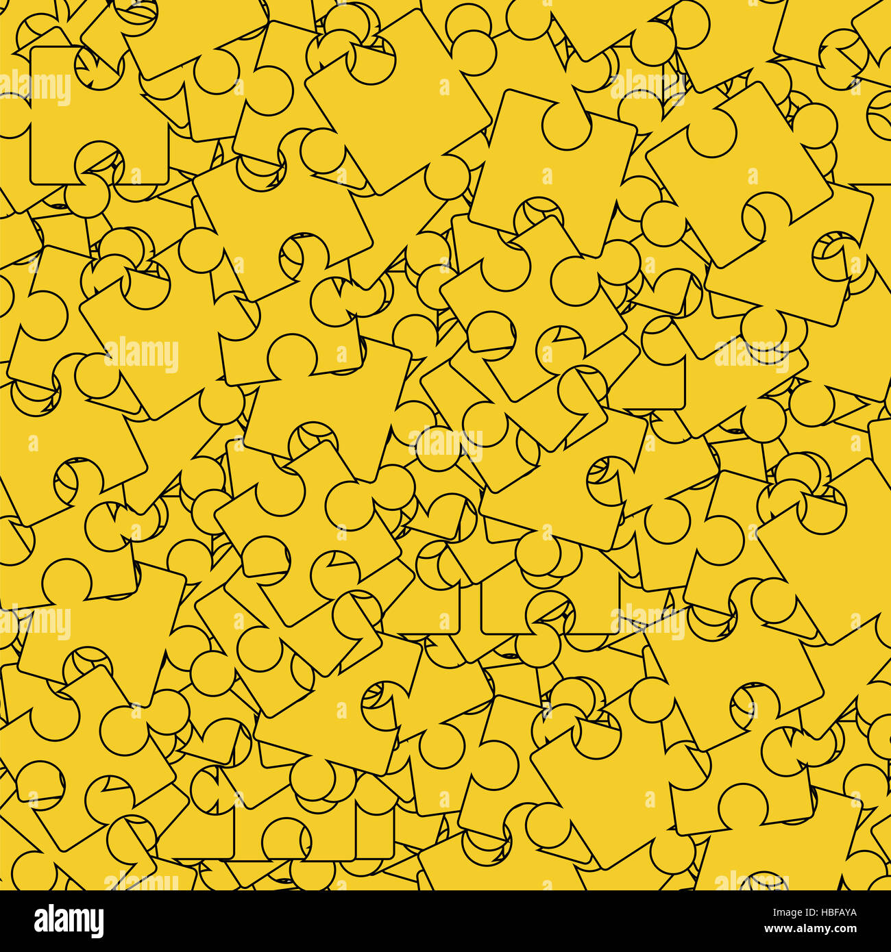 Seamless Jigsaw Pattern Stock Photo - Alamy