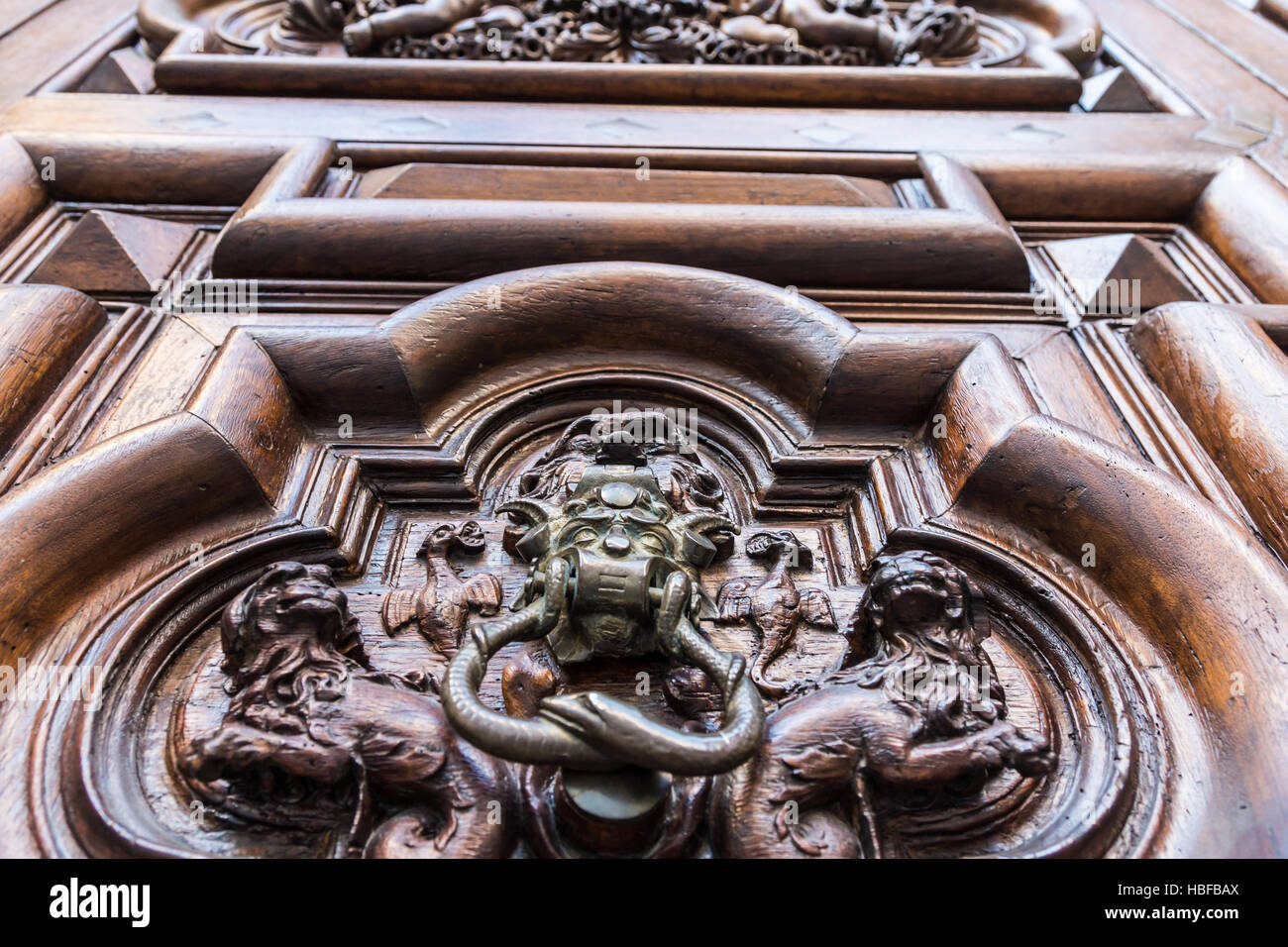 Turin - Devil Door Stock Photo - Alamy