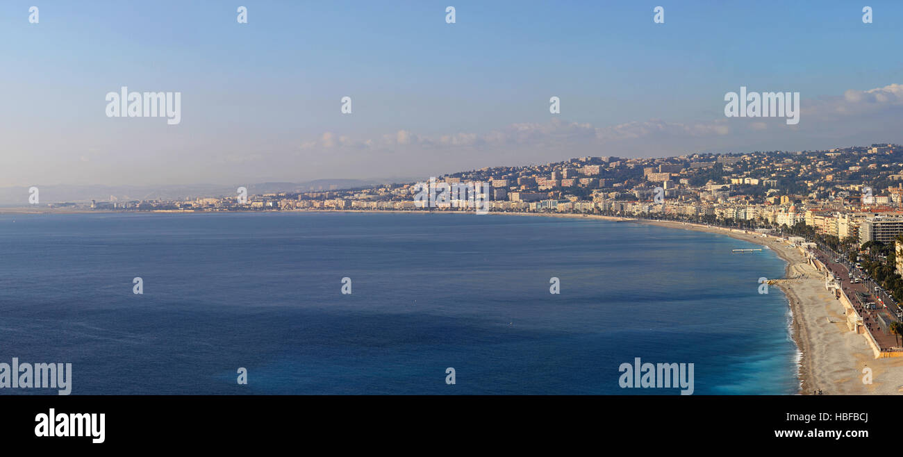 Nice Promenade Panorama Stock Photo - Alamy