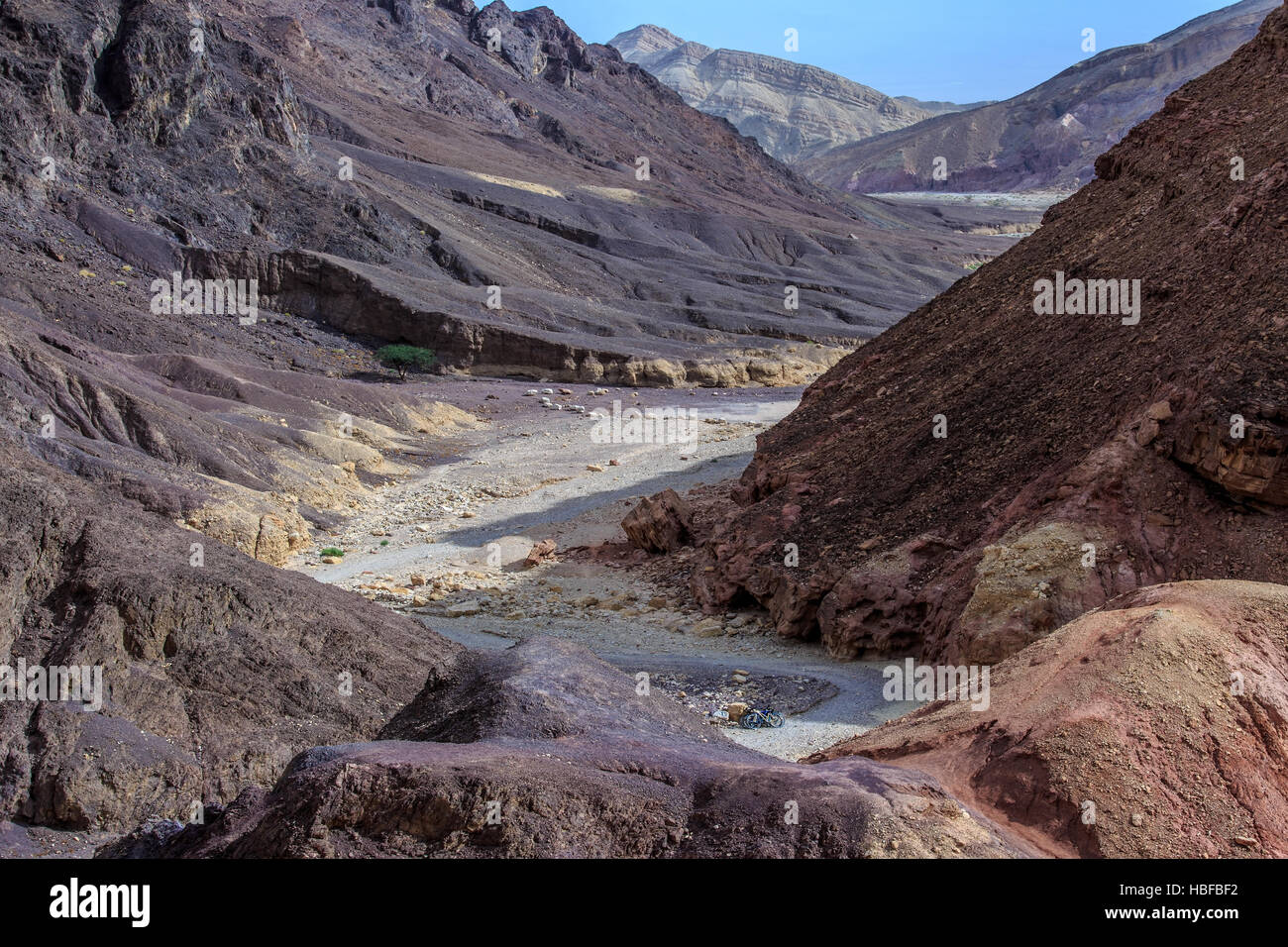 Foot road to Amram's Columns Stock Photo - Alamy