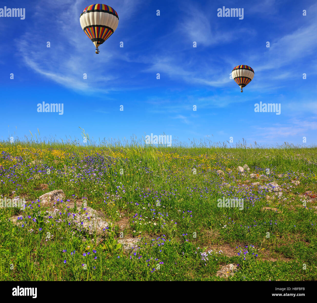 Two huge balloons Stock Photo - Alamy