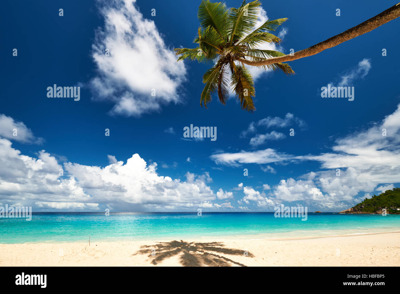 Beautiful Anse Intendance beach at Seychelles Stock Photo - Alamy