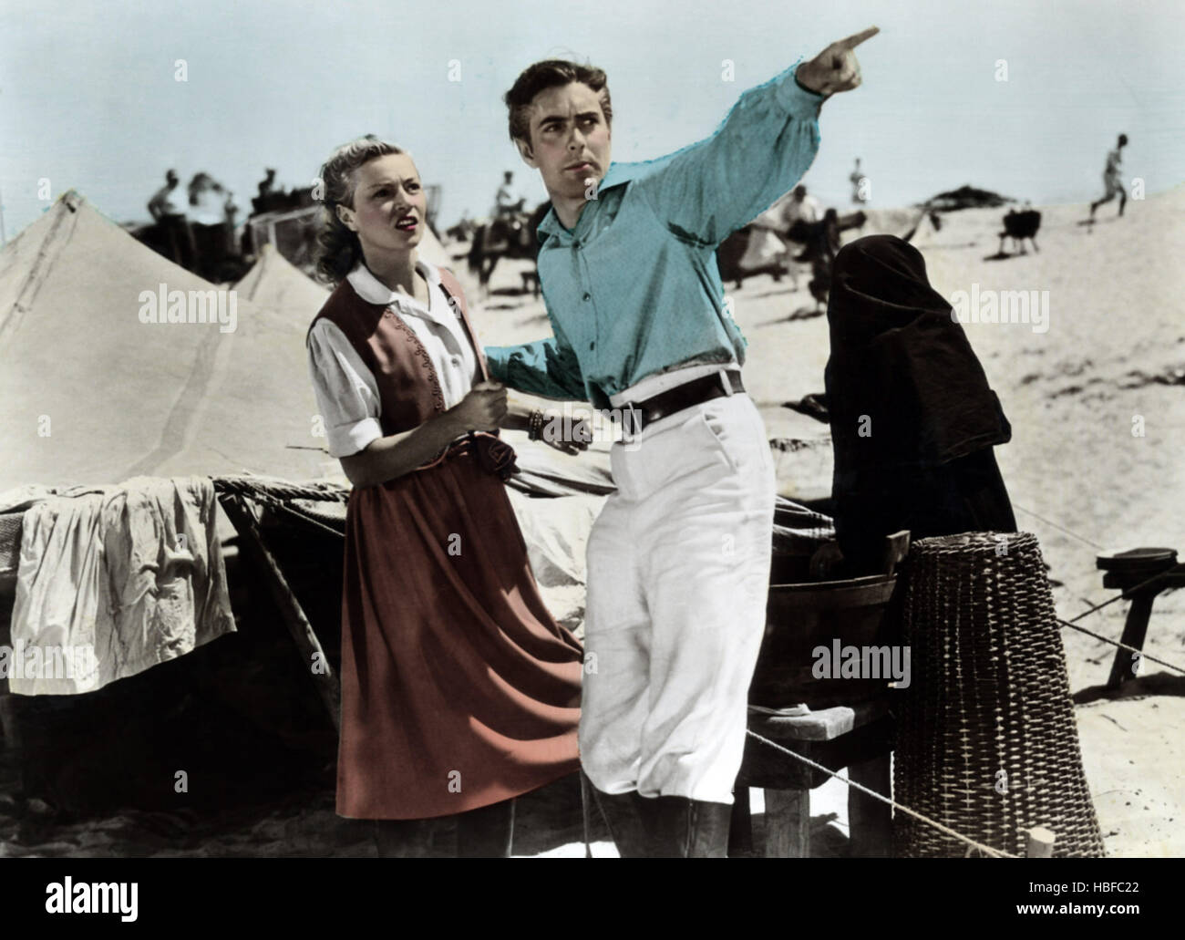 SUEZ, from left, Annabella, Tyrone Power, 1938, TM & Copyright ©20th ...