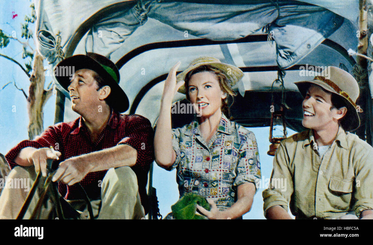 THE SUNDOWNERS, from left: Robert Mitchum, Deborah Kerr, Michael ...