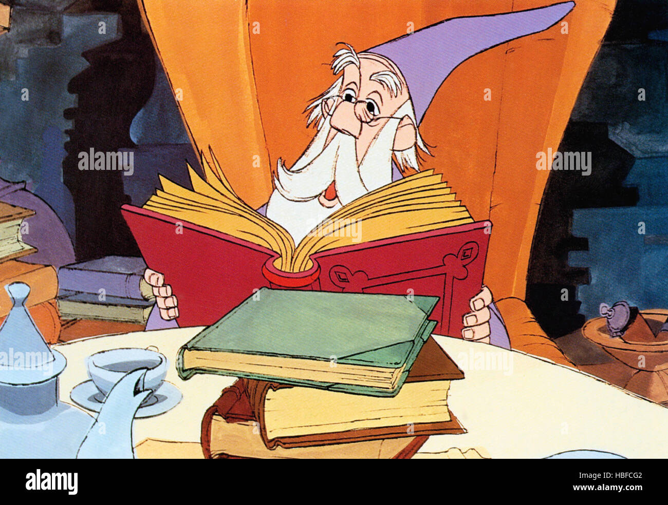 THE SWORD IN THE STONE, Merlin (voiced by Karl Swenson), 1963, ©Walt ...