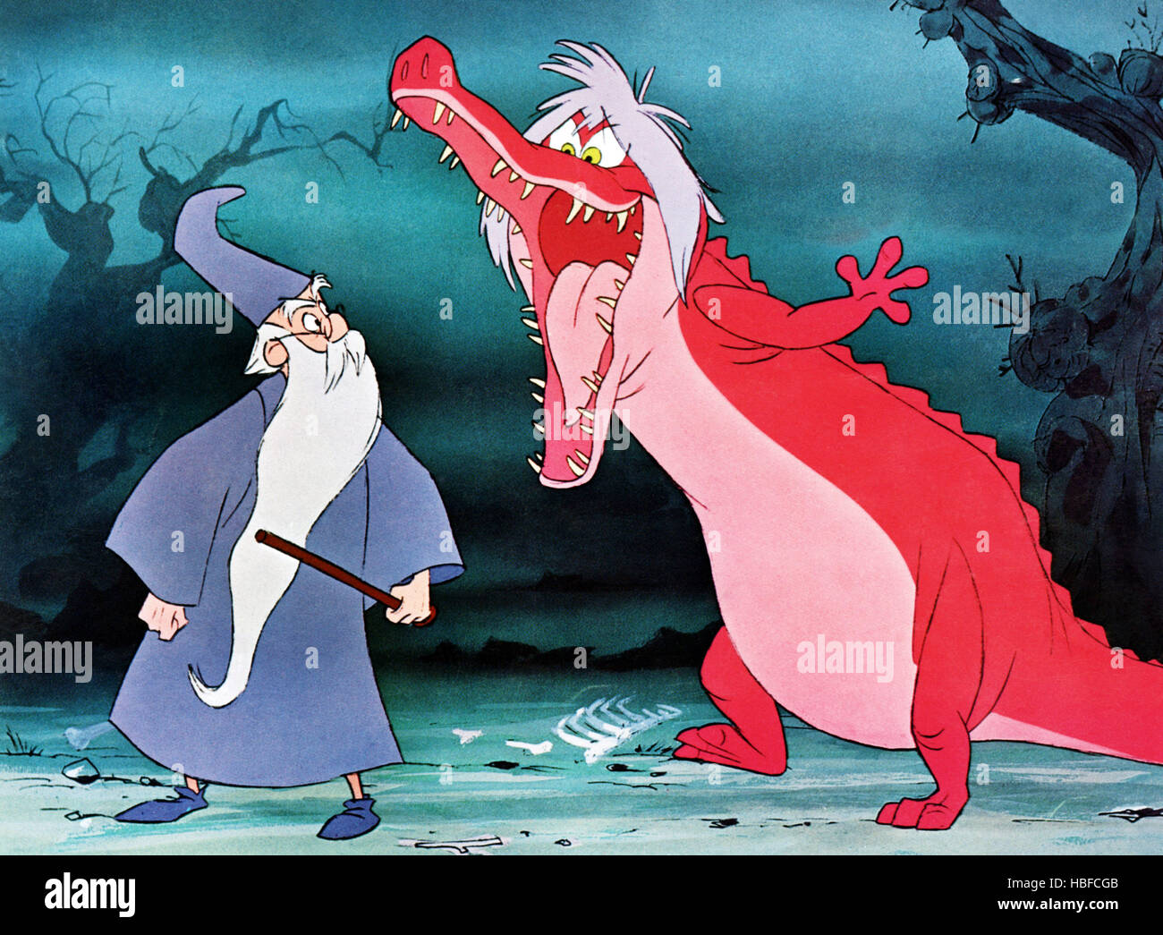 THE SWORD IN THE STONE, Merlin (left), 1963 Stock Photo - Alamy