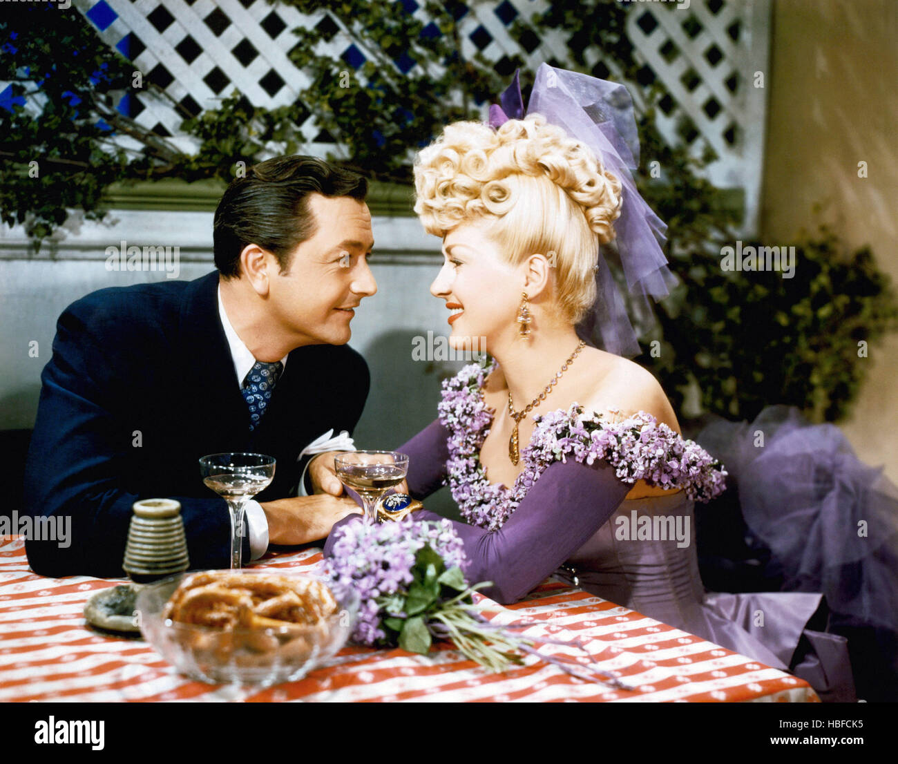 SWEET ROSIE O'GRADY, from left, Robert Young, Betty Grable, 1943, TM and Copyright ©20th Century ...