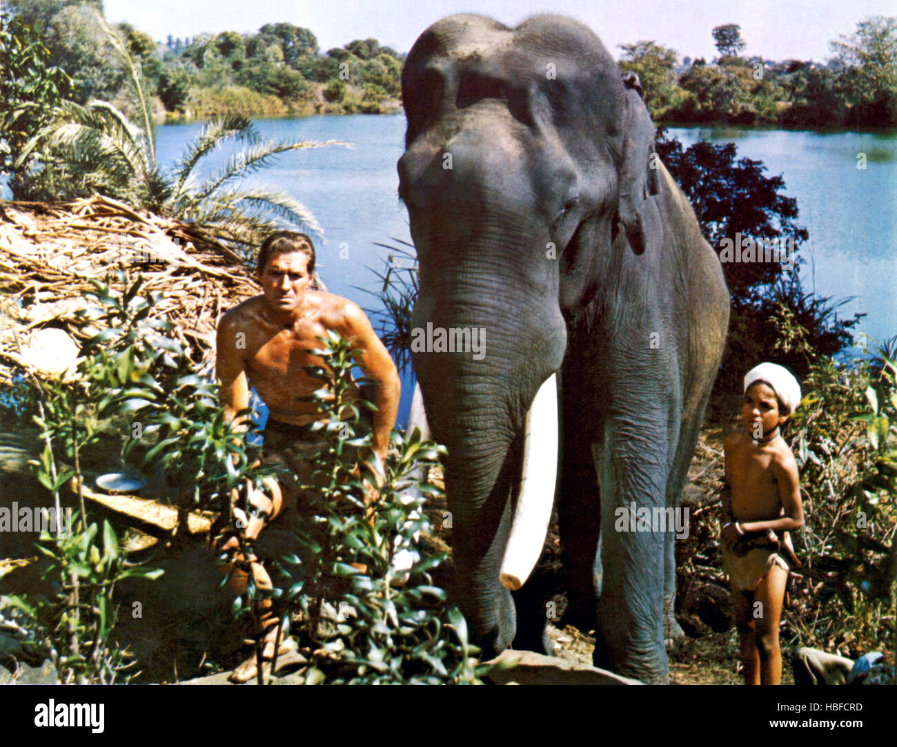 TARZAN GOES TO INDIA, Jock Mahoney, Jai, 1962 Stock Photo - Alamy