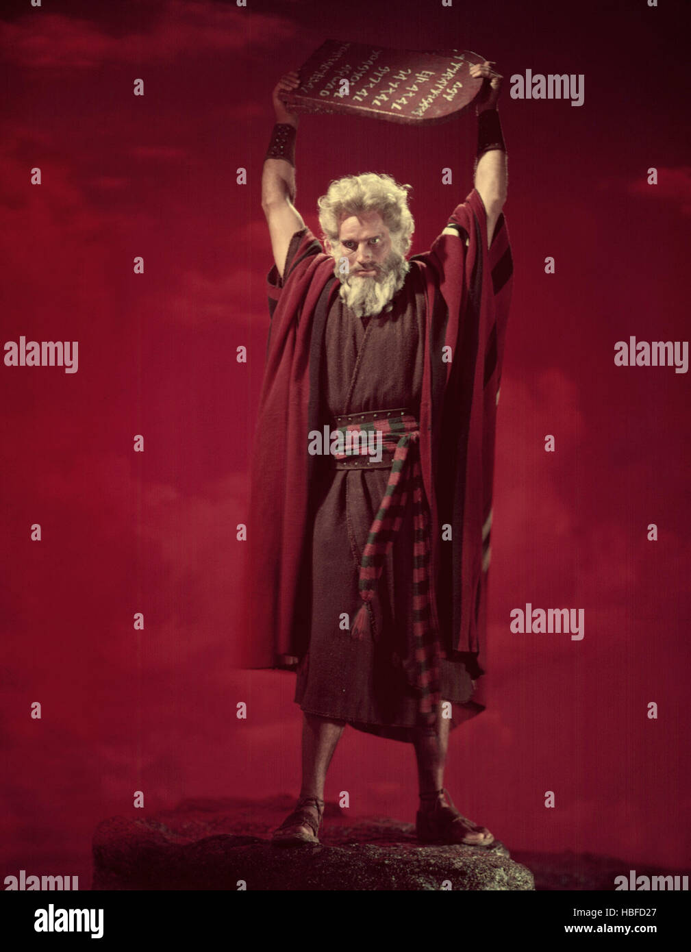 THE TEN COMMANDMENTS, Charlton Heston, 1956 Stock Photo - Alamy
