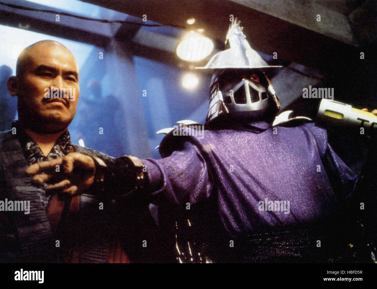 TEENAGE MUTANT NINJA TURTLES II, from left, Tatsu (Toshiro Obata ...