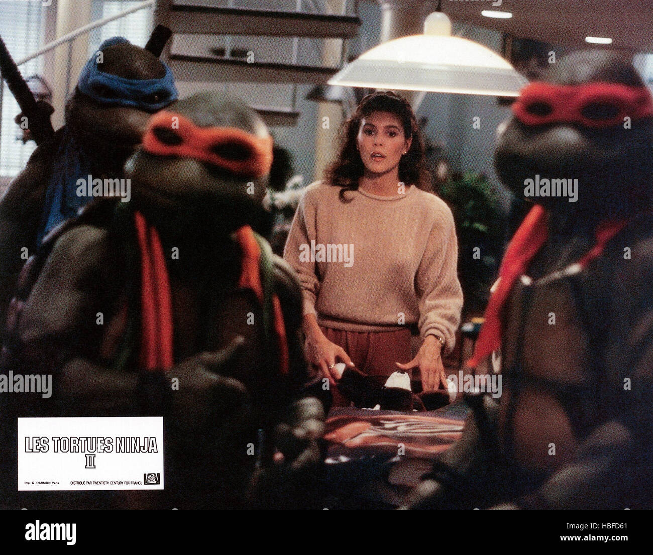 TEENAGE MUTANT NINJA TURTLES II: THE SECRET OF THE OOZE, (aka LES ...