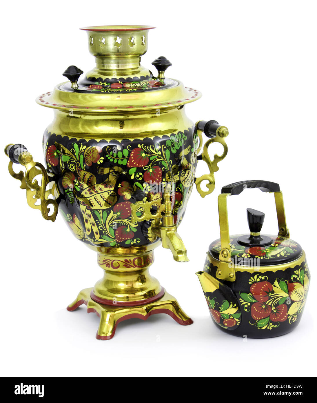 Gold samovar hi-res stock photography and images - Alamy
