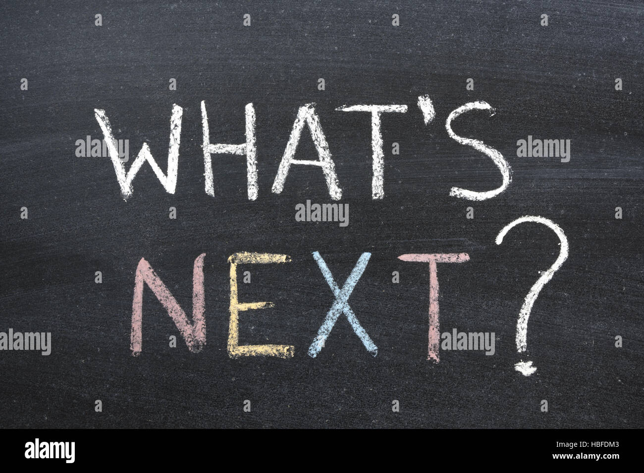 what is next Stock Photo - Alamy