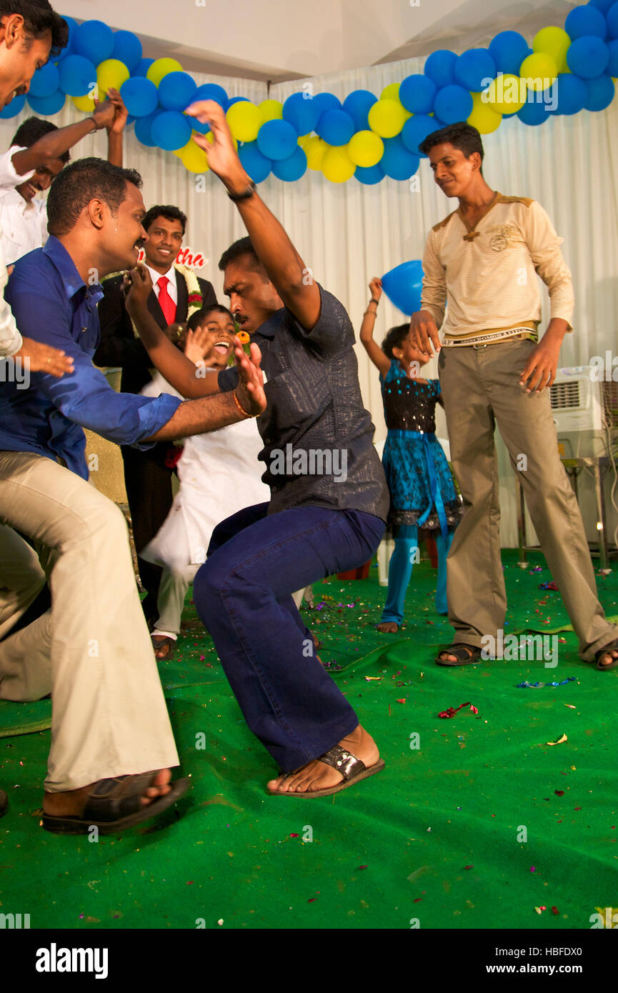 Men dancing at a weddingceremony in India Stock Photo - Alamy