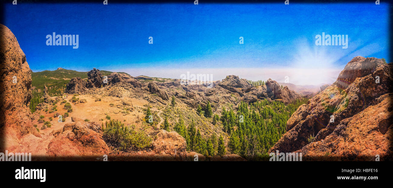 Gran Canaria landscape Stock Photo - Alamy