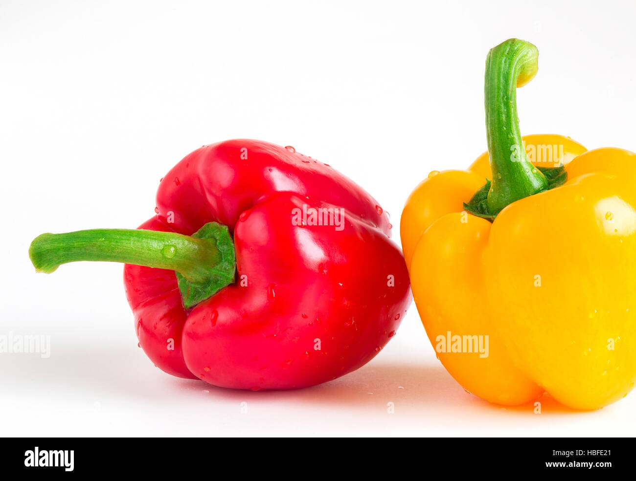 pepper on white background Stock Photo - Alamy