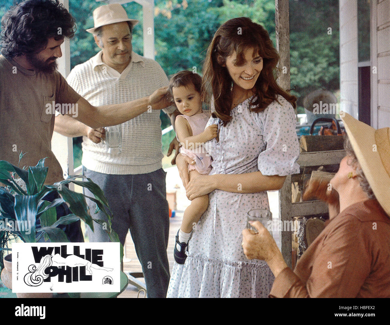 WILLIE & PHIL, from left: Michael Ontkean, Tom Brennan, Margot Kidder ...