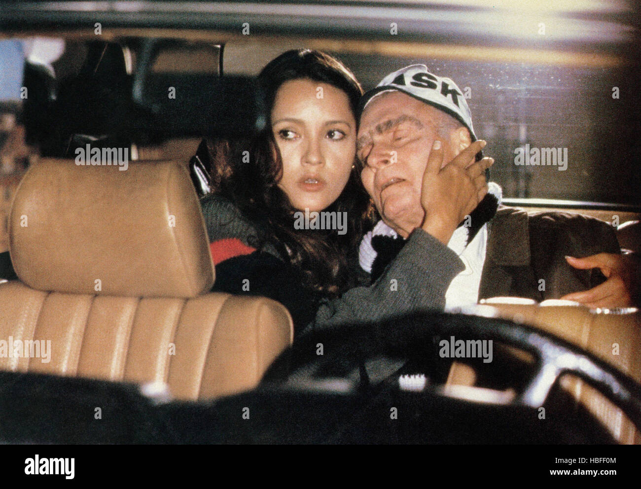 WILD GEESE II, from left: Barbara Carrera, Laurence Olivier as Rudolf ...